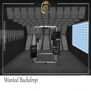 Second Life Marketplace - Add-oc_Wanted-BG (Add me for Unpack)